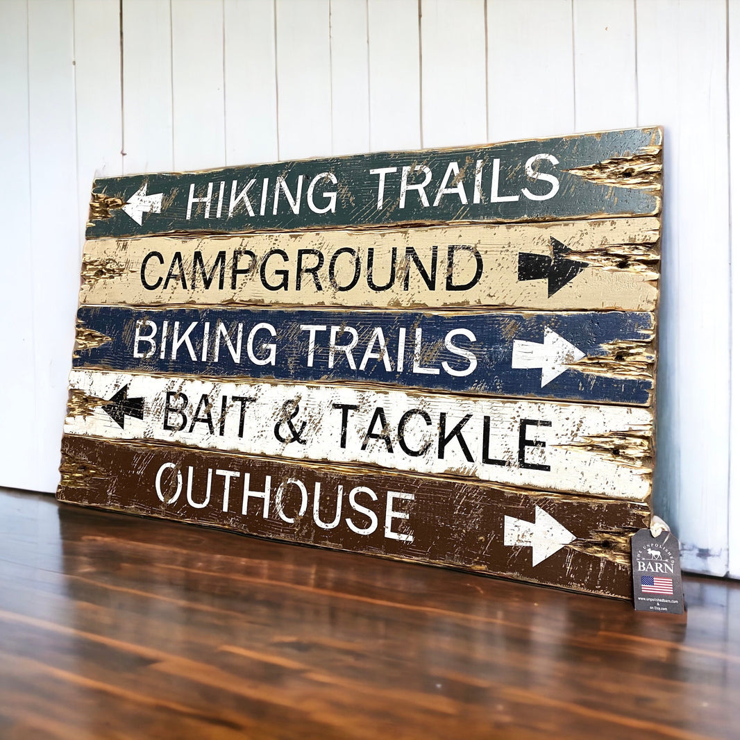 Unpolished Barn | Handcrafted Cabin Signs & Tissue Box Covers
